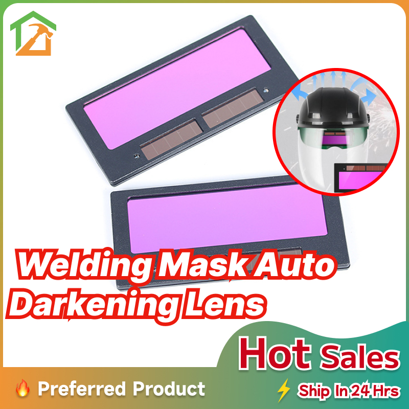 2 Pcs Auto Darkening Welding Lens For Welding Equipment Real Motorized ...