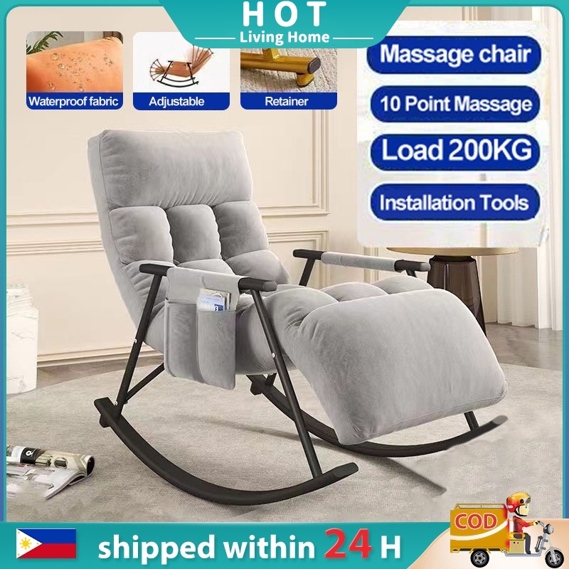 Rocking Chair Lazy Sofa Chair Adjustable Chair Lounge Chair Rocking ...