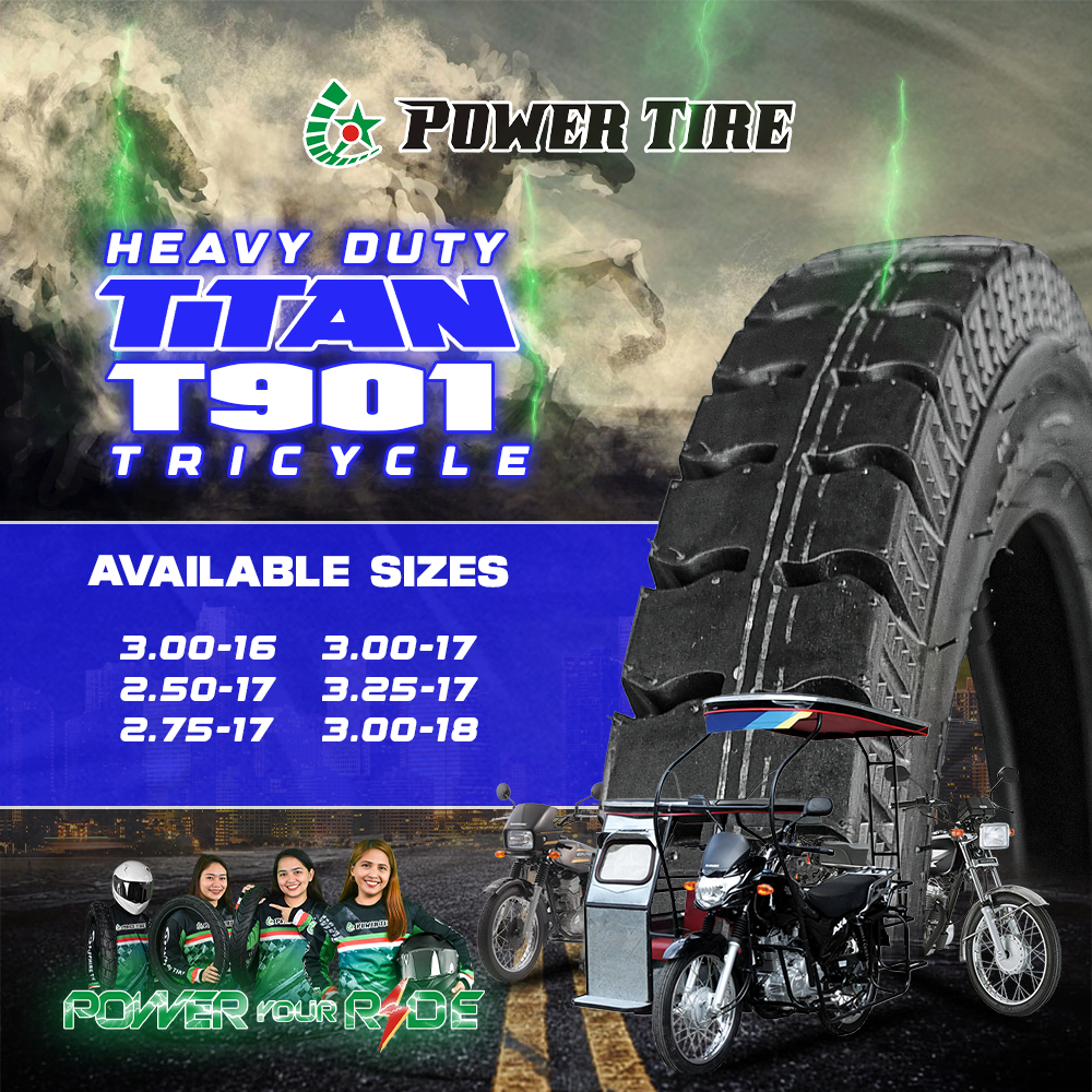 POWERTIRE TITAN T901 8PR (Tubetype) | Shopee Philippines