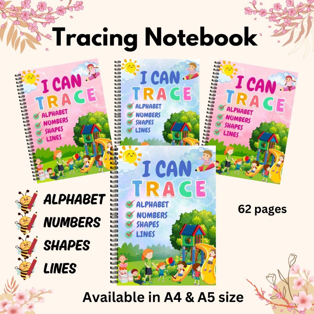 I can Trace Personalize Tracing pad for kids Name Alphabet number ...