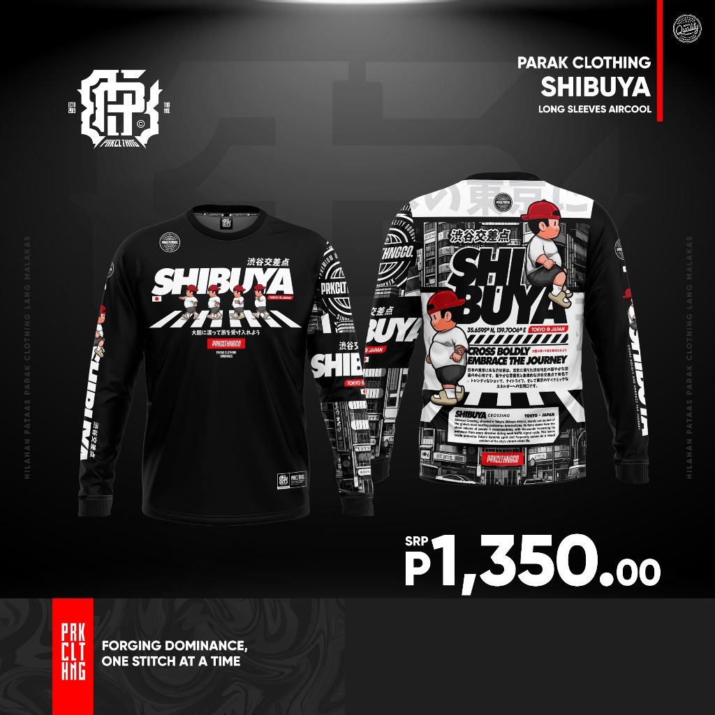Parak Clothing Shibuya Aircool Riding Jersey | Shopee Philippines