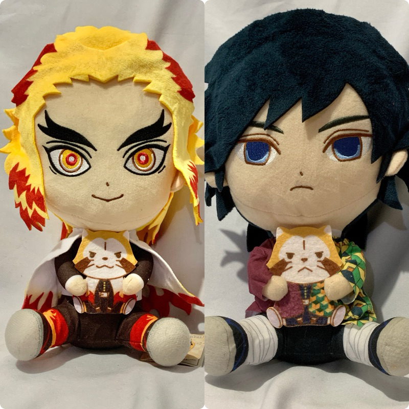Demon Slayer Kimetsu no Yaiba X Rascal Plushie Stuff Toy Anime Merch ...