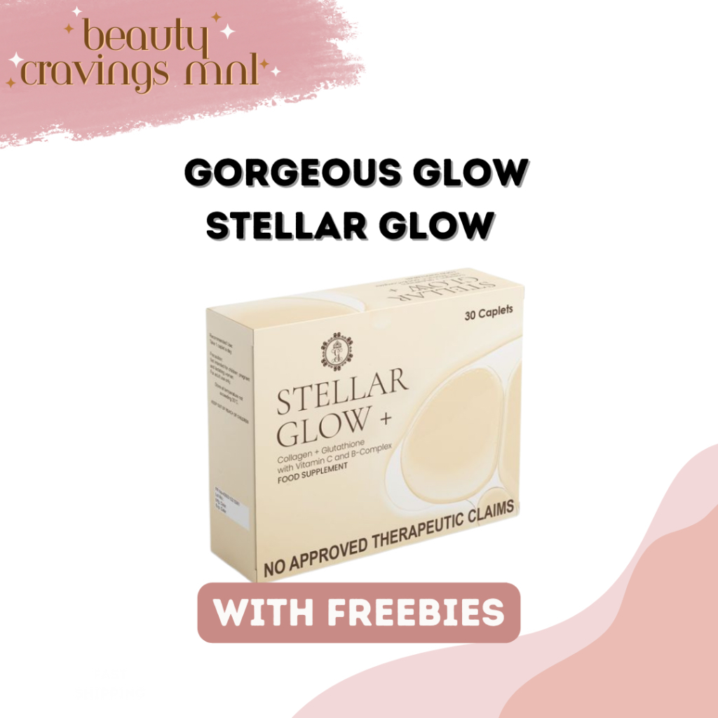 Gorgeous Glow Stellar Glow + Collagen & Glutathione Capsules | Shopee ...