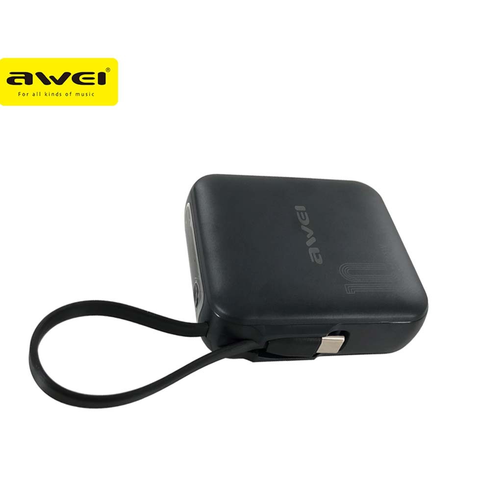 Awei P86K 10000mAh 22.5W Powerbank Fast Charge LED Power Display with ...