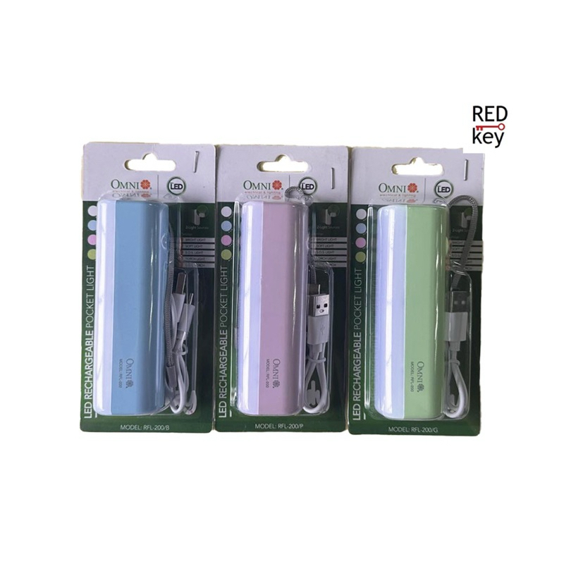 Omni Led Rechargeable Pocket Light RFL-200 | Shopee Philippines