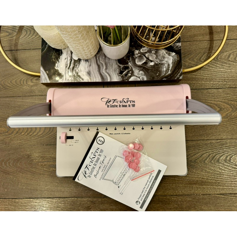 PF Crafts Disc Ring Punching & Binding Machine Mushroom T-Punch ...