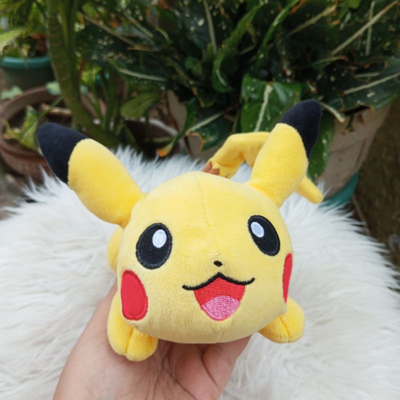 NINTENDO Pokemon Center Pikachu Lying Down Plush Toy | Shopee Philippines