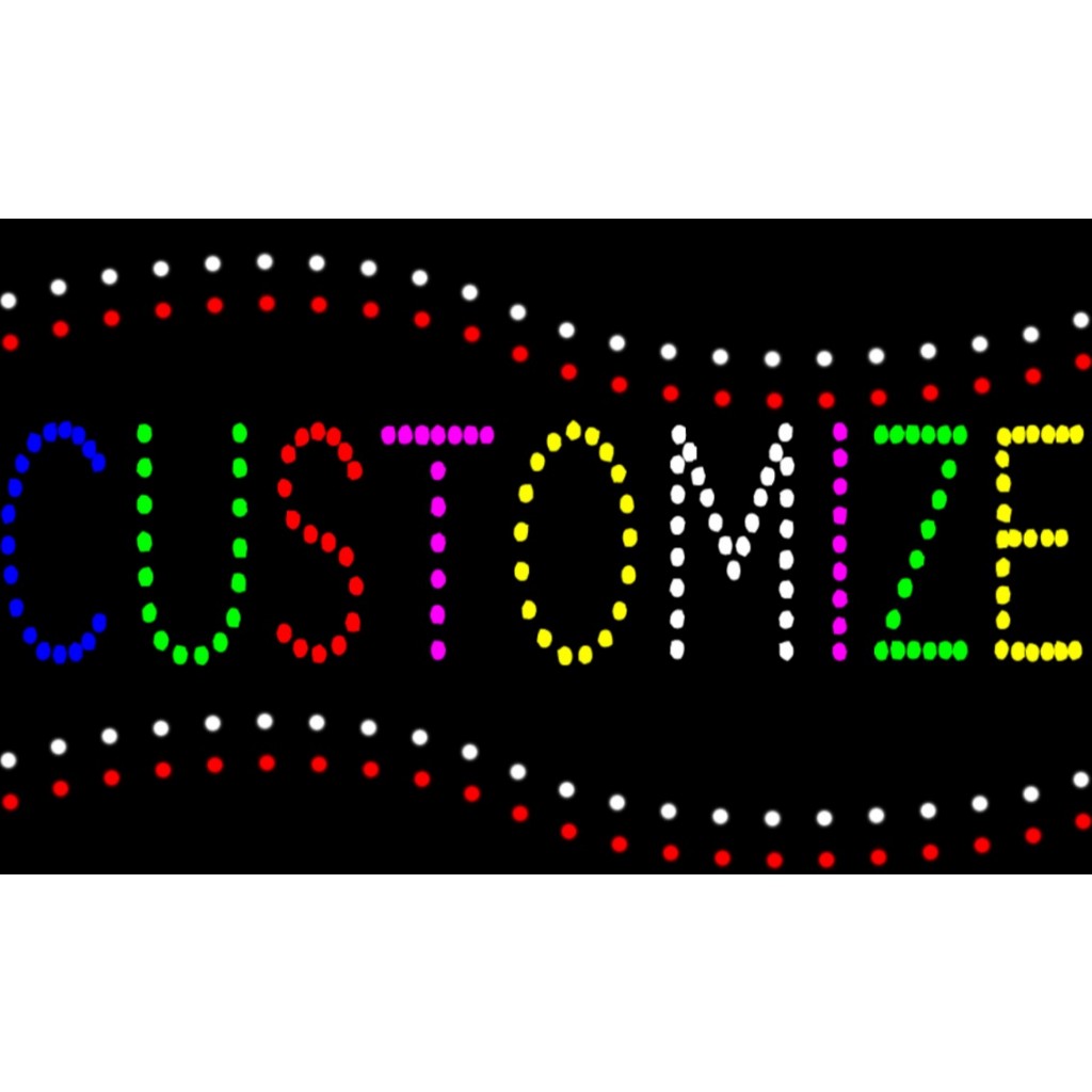 LED CUSTOMIZED SIGNAGE 220V, LED DISPLAY, PRE-ORDER CUSTOMIED SIGNAGE ...