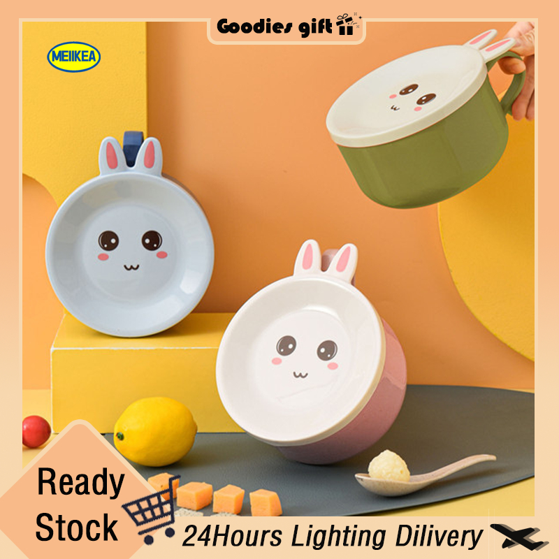 Japanese Vintage Rabbit Double Ear Ceramic Rabbit Animal Noodle Ramen ...