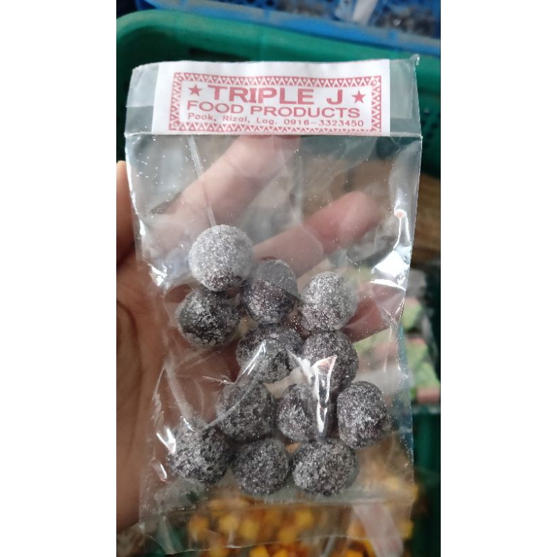 UBE BALLS 12PCS PER PACK | Shopee Philippines