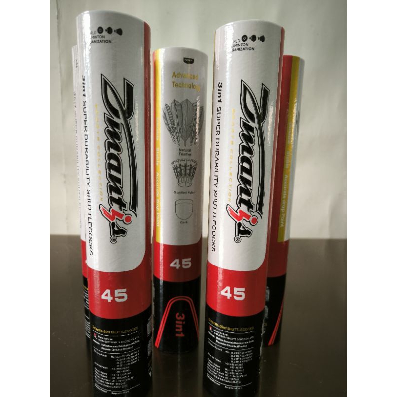 Dmantis 45 Authentic 12pcs/tube shuttlecock for badminton training and ...