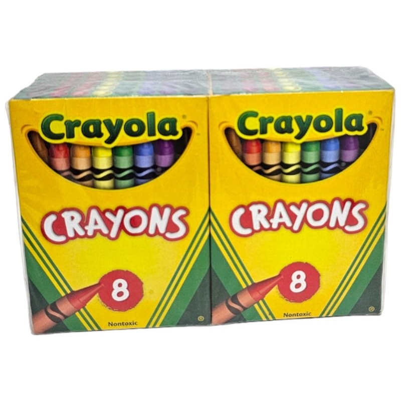 12 Packs Crayola Crayon 8 Colors ( WHOLESALE PRICE) | Shopee Philippines