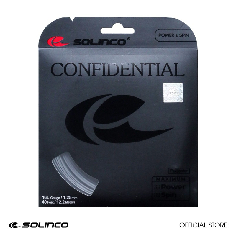 Solinco Tennis String Confidential Set | Shopee Philippines