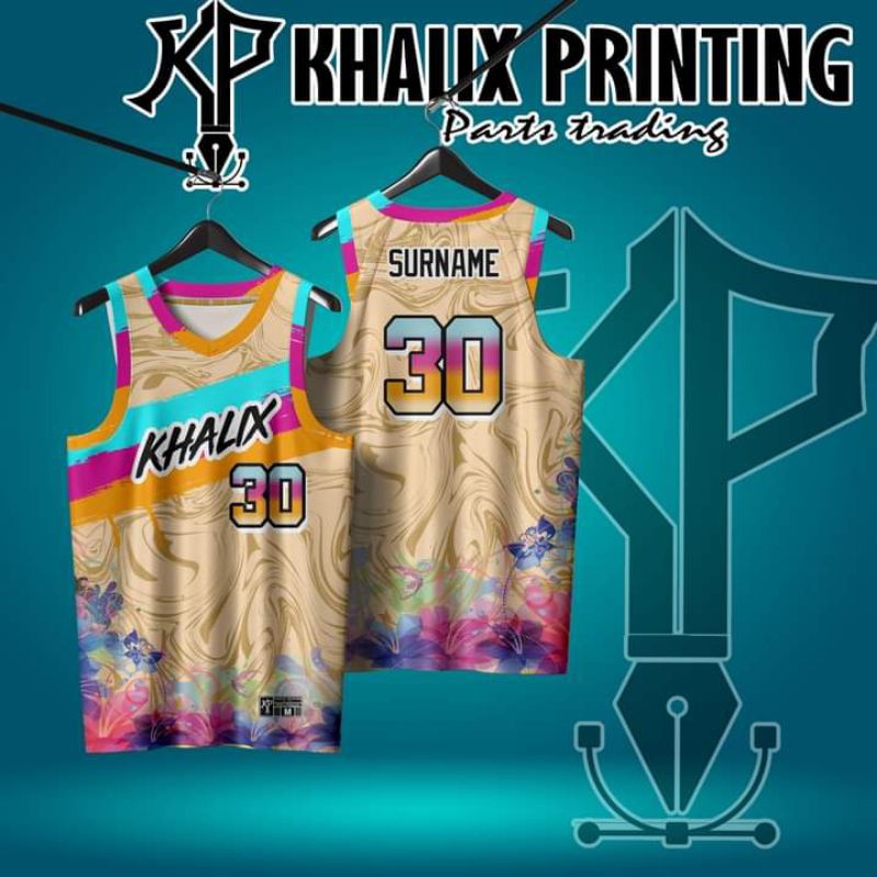 D15 KHALIX INSPIRED FULL SUBLIMATION JERSEY POLYDEX 200 GSM | Shopee ...