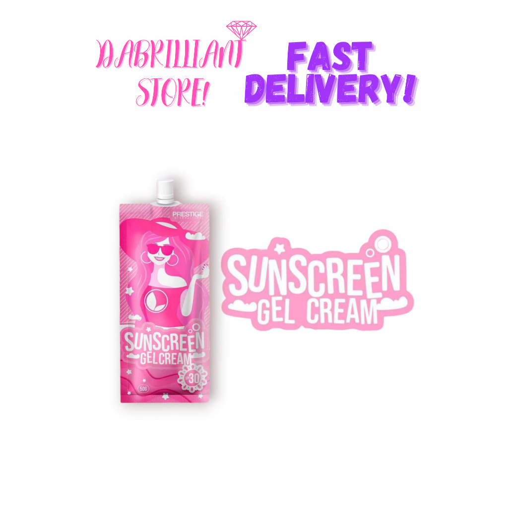 Prestige Sunscreen Gel-Cream | SPF30 50g | Shopee Philippines