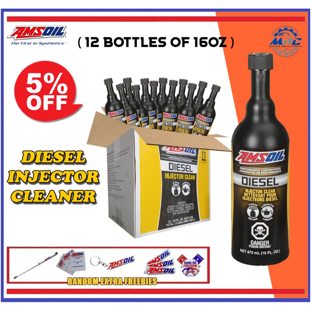 AMSOIL Diesel Injector Cleaner 12pcs of 16 oz ( 1 box ) | Shopee ...
