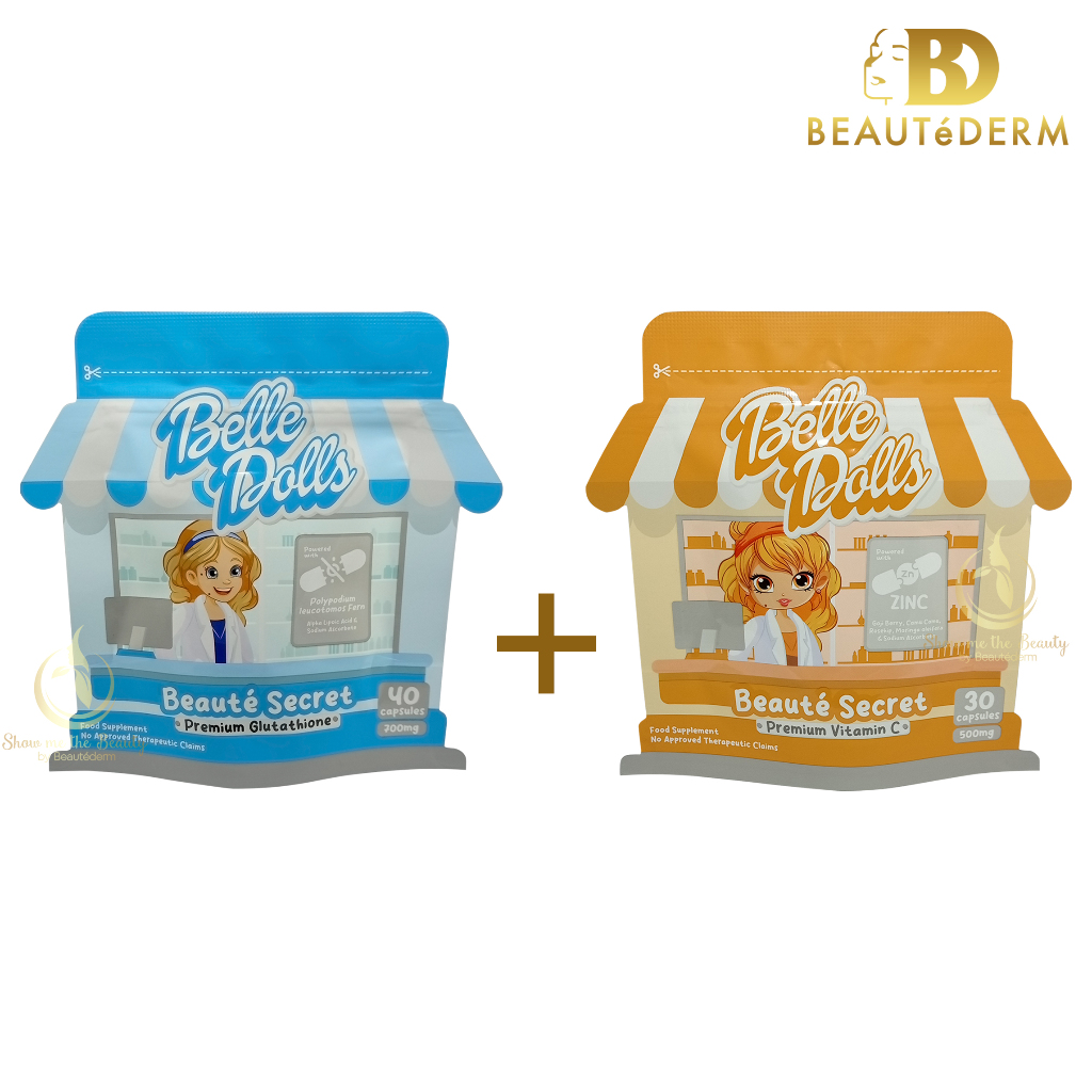 Beautederm Belle Dolls Beaute Secret - Premium Vitamin C & Glutathione ...