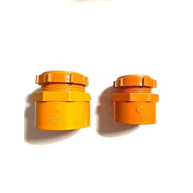 PVC Orange Male Adapter with locknut ( 10 pcs ) | Shopee Philippines