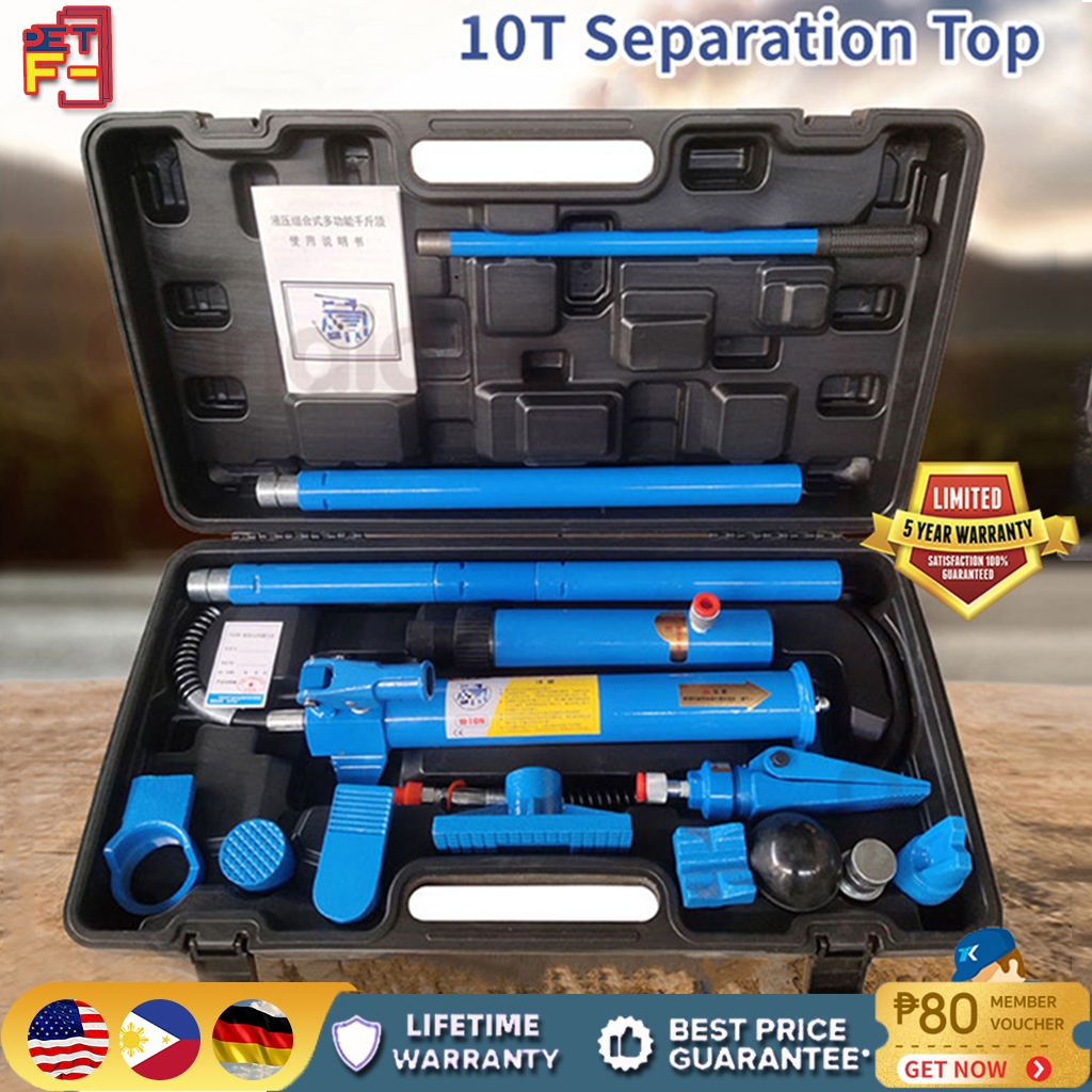 Portable Hydraulic Ram Auto Body Frame Repair Kit ,Separate hydraulic ...