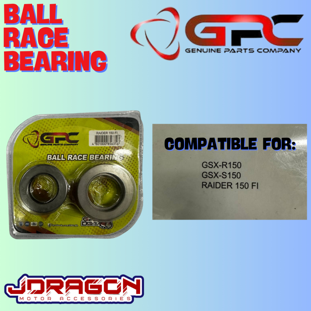 GPC STEERING BALL RACE (RAIDER 150 FI/GSX) | Shopee Philippines