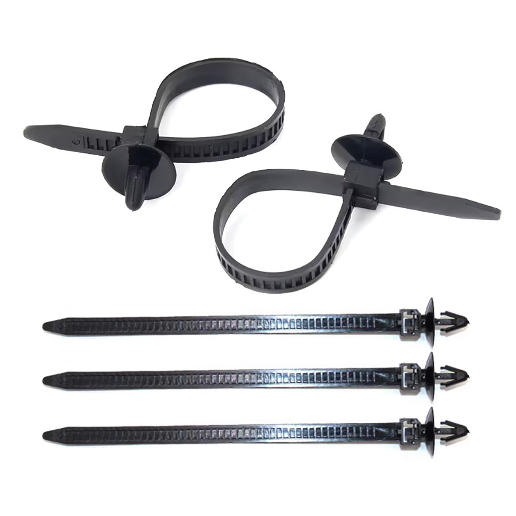 10PCS Car Cable Fastening Zip Ties Universal Auto Cable Strap Push ...