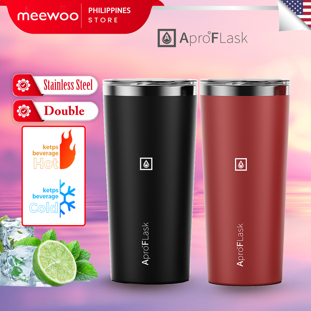 Apro°Flask 20oz Insulated CupTumbler Hot and Cold Coffee Cup Stainless ...