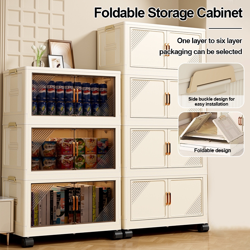 Foldable Storage Cabinet for Kitchen Durabox Bedroom Drawer Cabinet ...