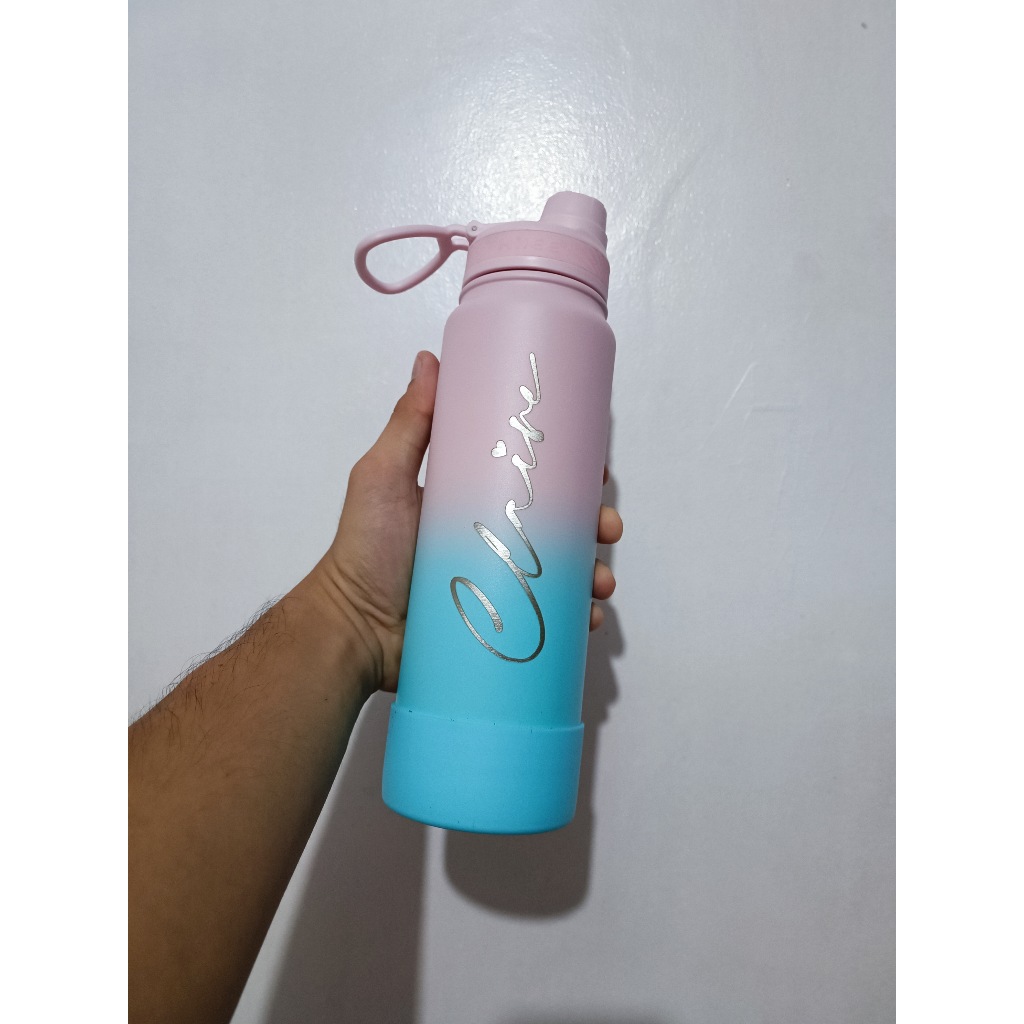 (CUSTOMIZABLE/PLAIN) HILEE Premium Flask/Tumbler WITH SILICONE BOOT ...