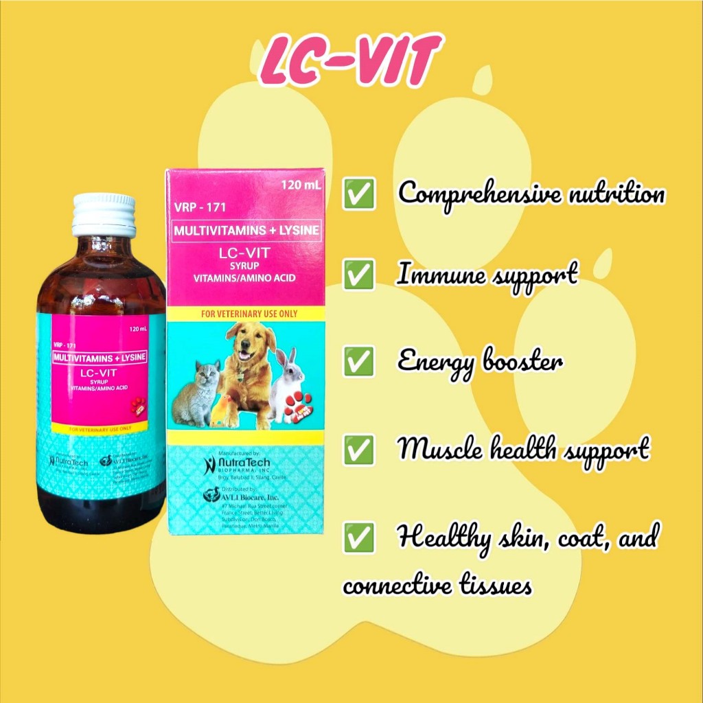 LC Vit: Multivitamins + Lysine | Shopee Philippines