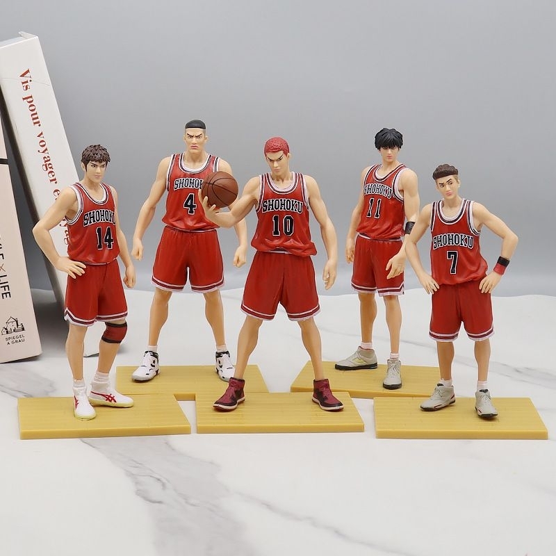 slam dunk set of 5 figures 17cm | Shopee Philippines