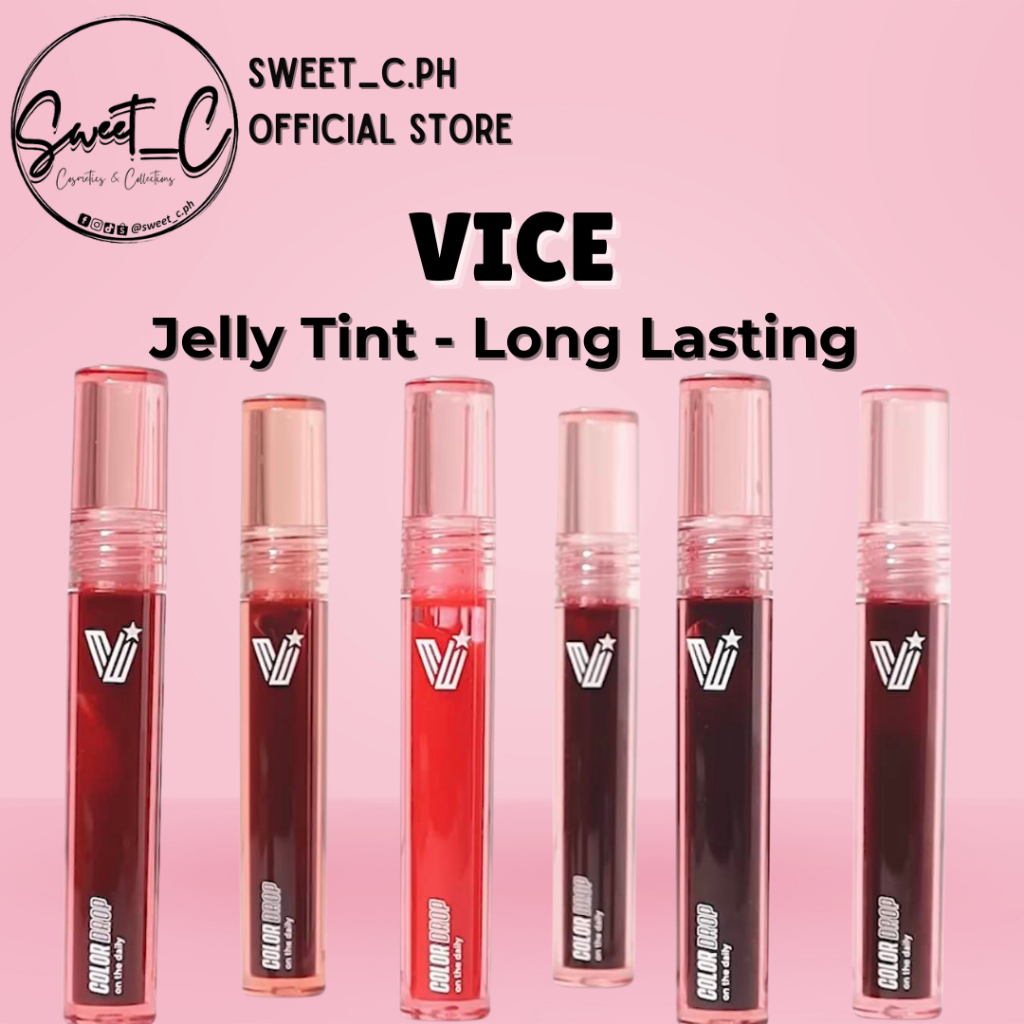 Vice Cosmetics Color Drop Jelly Tint | Shopee Philippines