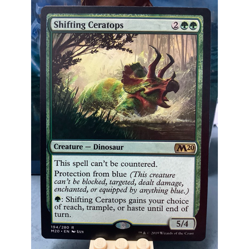 MAGIC: The Gathering - Shifting Ceratops (Core Set 2020) | Shopee ...