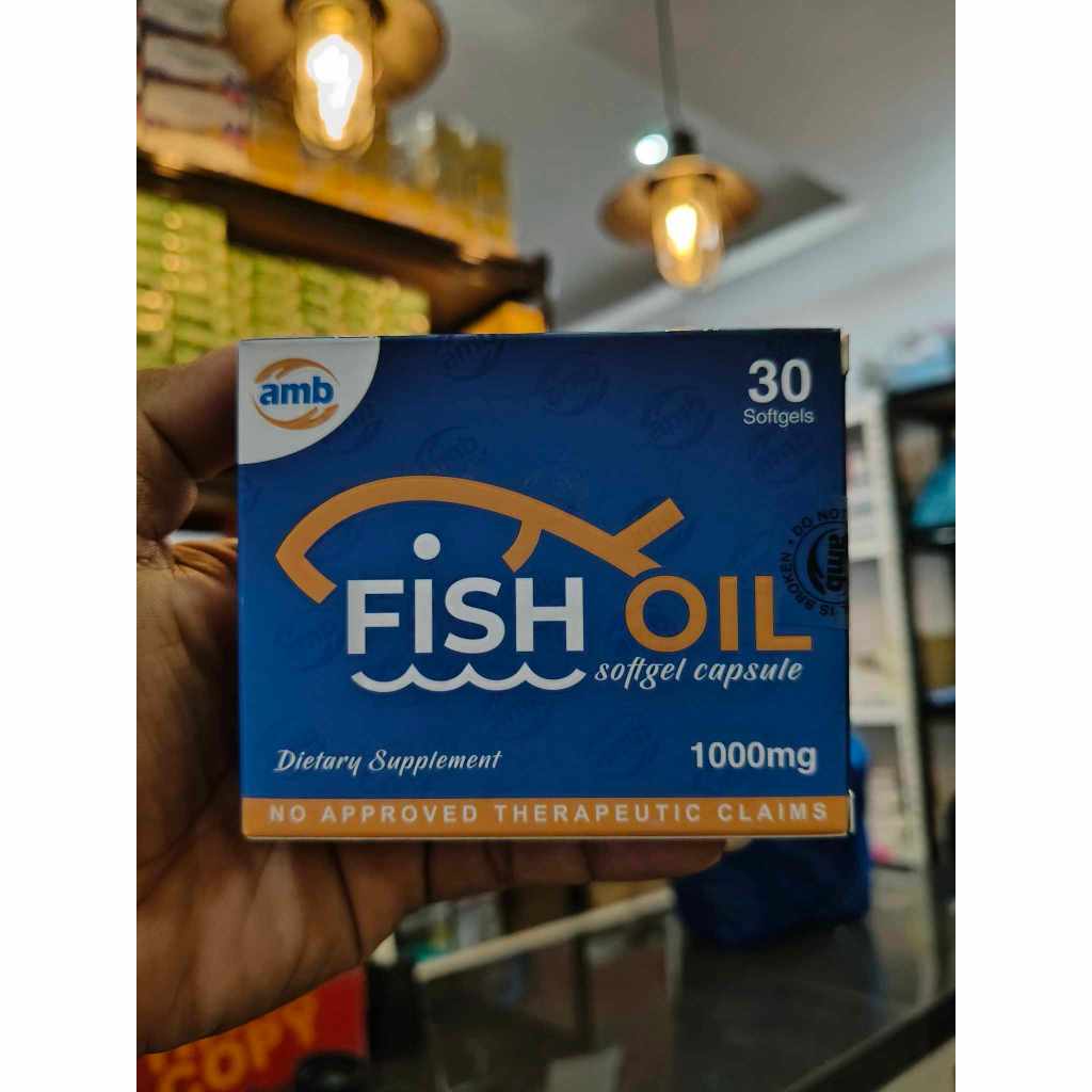 Fish Oil Dietary Supplement 30's Softgel 1000mg FDA Approved -BND ...