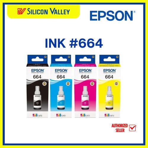 Original Epson - 664 Ink Bottle 70mL | Shopee Philippines