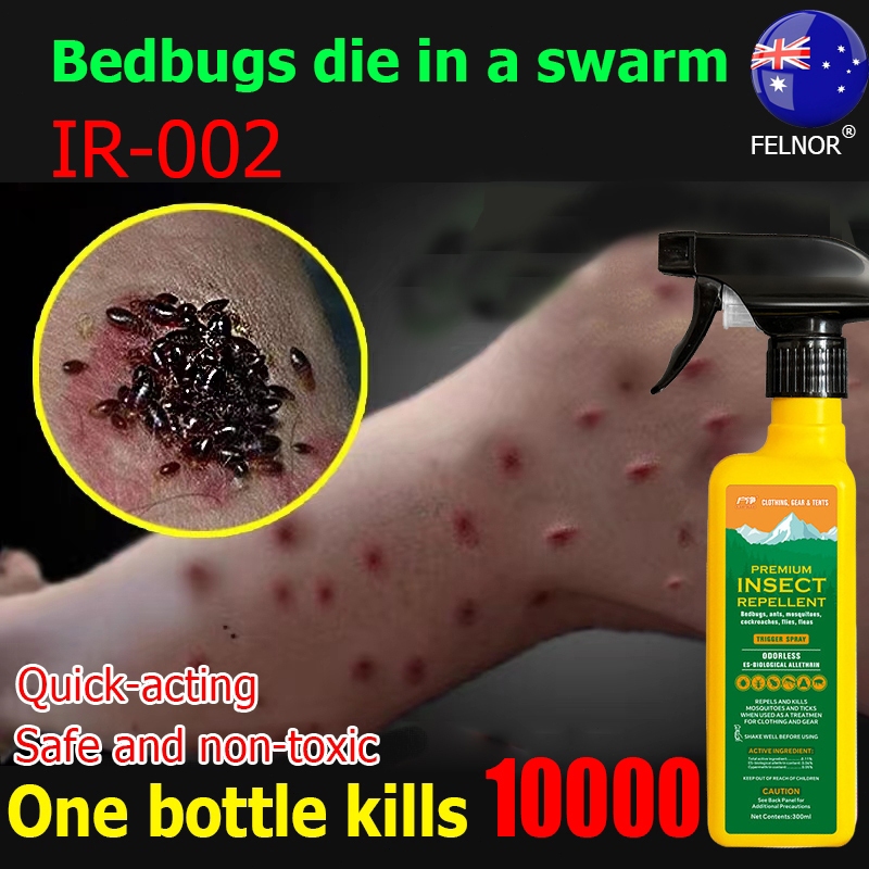 Kill 10,000 bed bugs spray effective killer FELNOR Australia anti surot ...