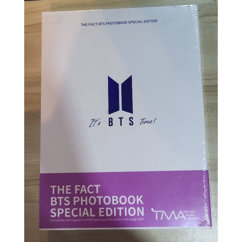 BTS THE FACT PHOTOBOOK SPECIAL EDITION SEALED | Shopee Philippines