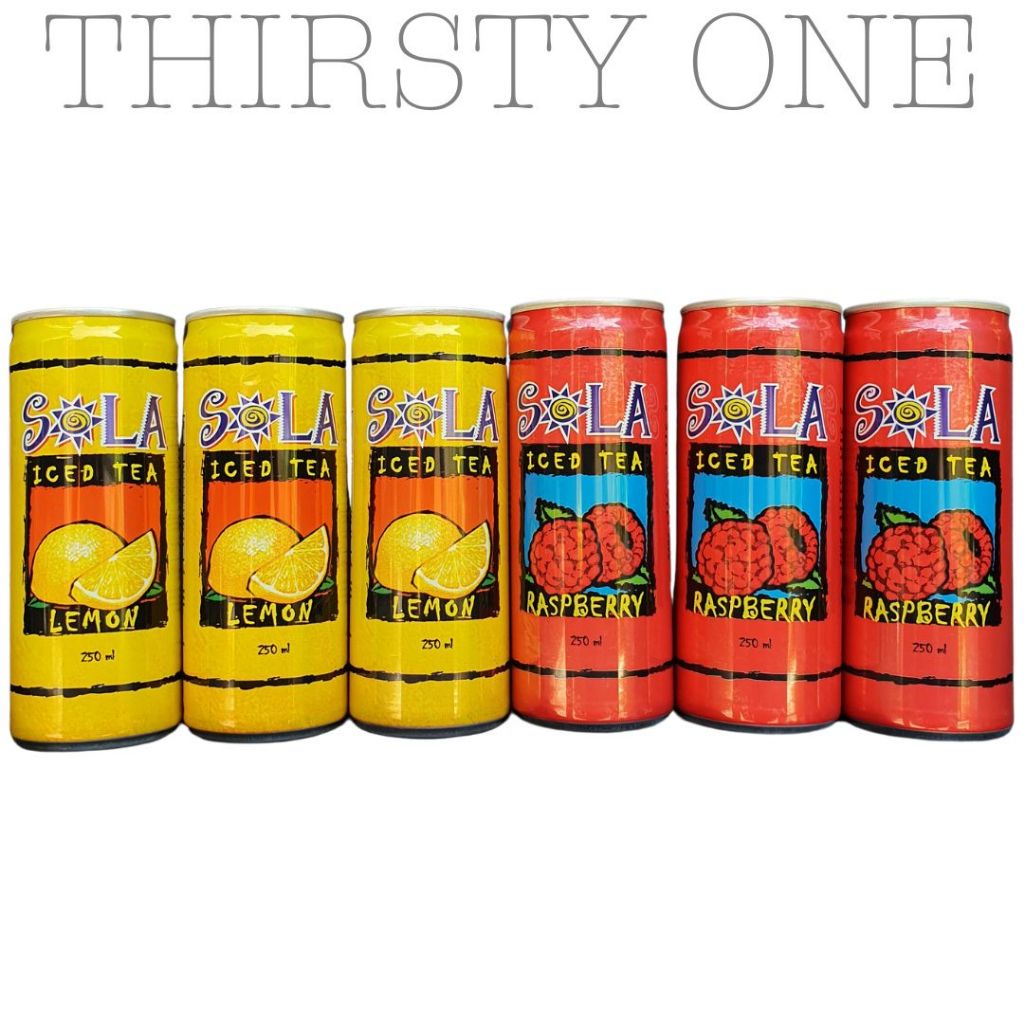 SOLA ICED TEA (aluminum can) (FAIRVIEW,QC) | Shopee Philippines