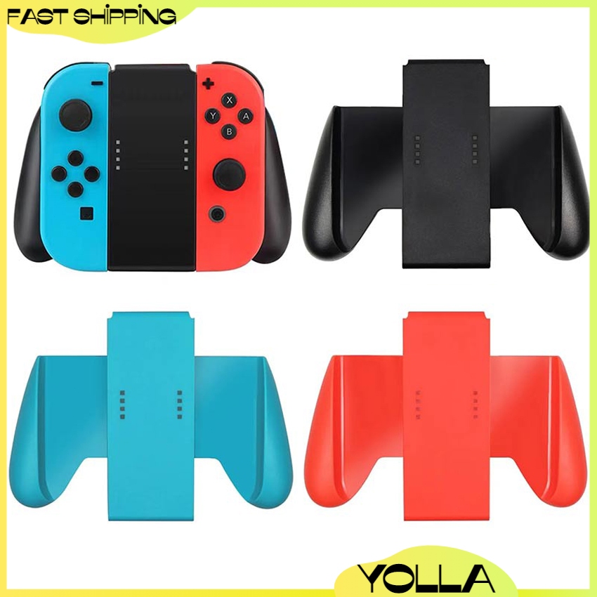 3 Colors Nintendo Switch Joycon Handle Bracket Plastic Gaming Grip ...