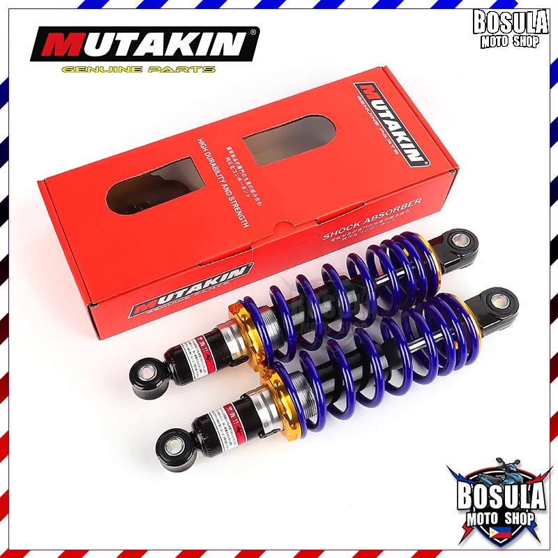 2PCS MUTAKIN Rear Shock For Wave100 XRM125 Smash Raider J RS125 SYM ...