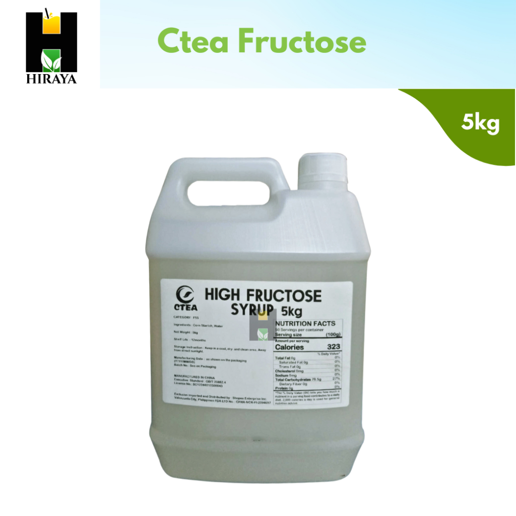 Ctea High Fructose Syrup 5kg / Milktea Fructose syrup | Shopee Philippines