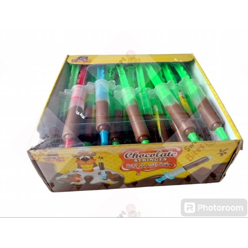 CHOCOLATE SYRINGES 30 PCS | Shopee Philippines