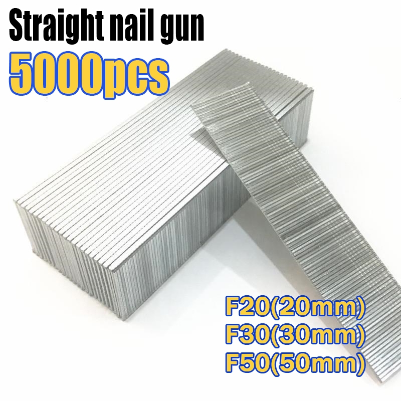 5000pcs Straight Brad Gun Nails For Electric Nail Gun Stapler Nailer ...