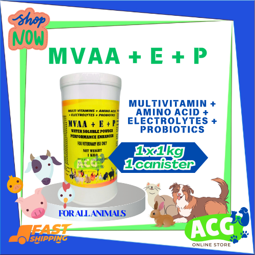 MVAA + E + P MULTIVITAMIN + AMINO ACID water soluble powder performance ...