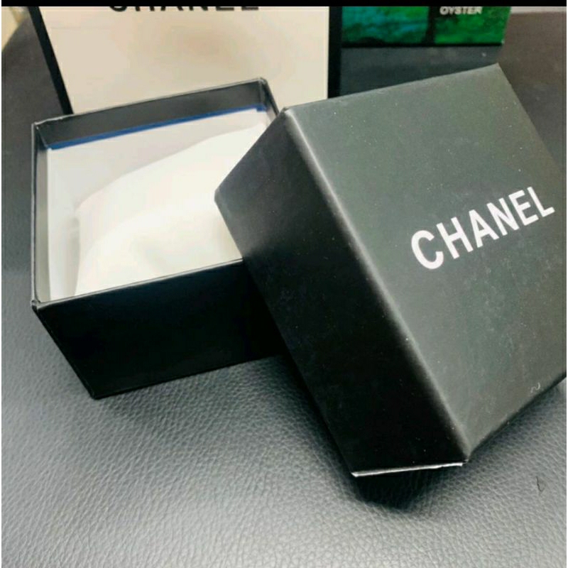 CHANEL BLACK BOX AND WHITE PAPER BAG HIGH QUALITY GIFT BOX UNISEX STYLE ...