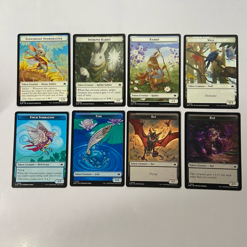 FLOWERFOOT SWORDMASTER INTREPID RABBIT WALL FINCH FORMATION FISH BAT ...