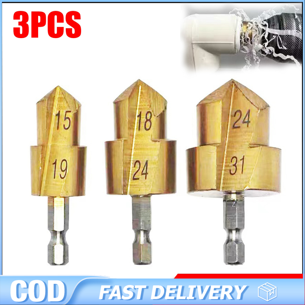 PVC pipe drill bit PPR water pipe drill bit 3PCS/SETS #20 #25 #32 ...