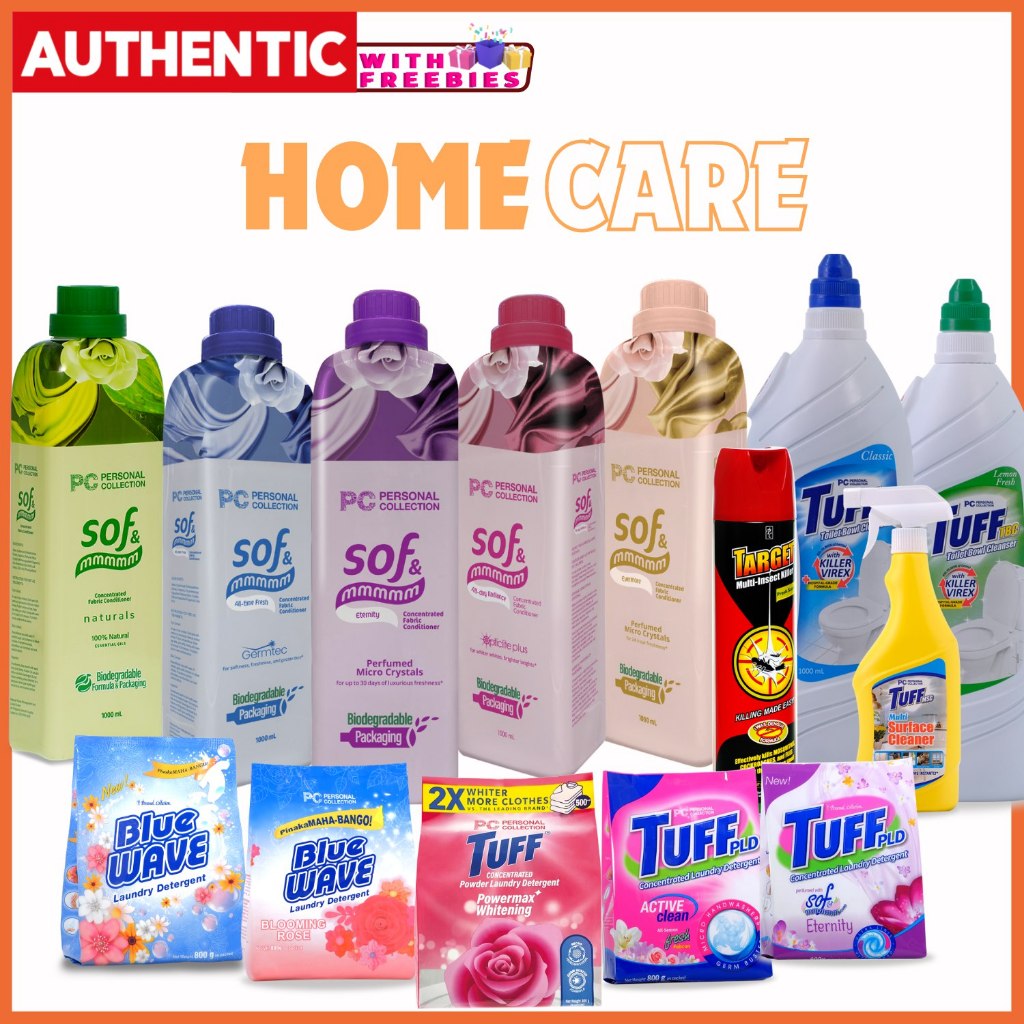 PC HAME CARE PRODUCTS CLEANING AGENTS TUFF & SOF | Shopee Philippines