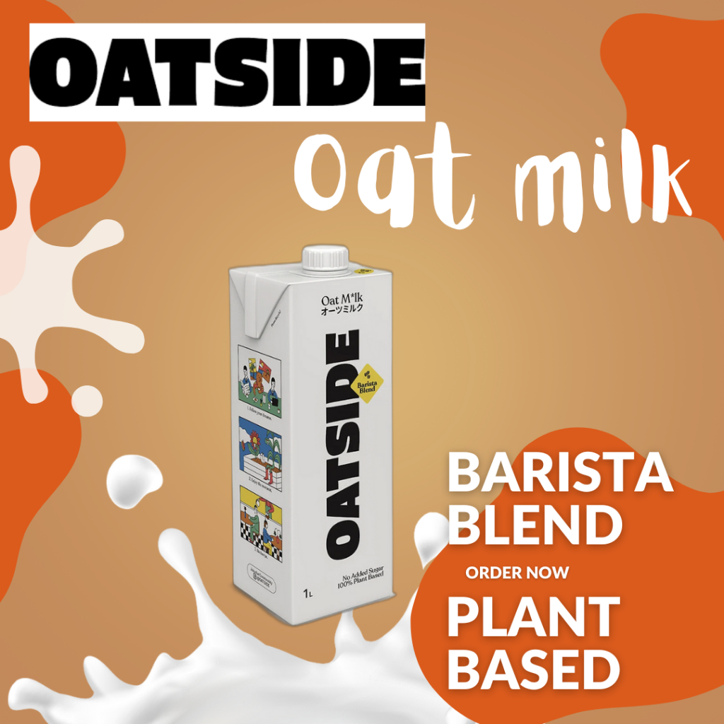 OATSIDE Barista Blend Oat Milk 1L and 3L Bundle Plant-Based Barista ...