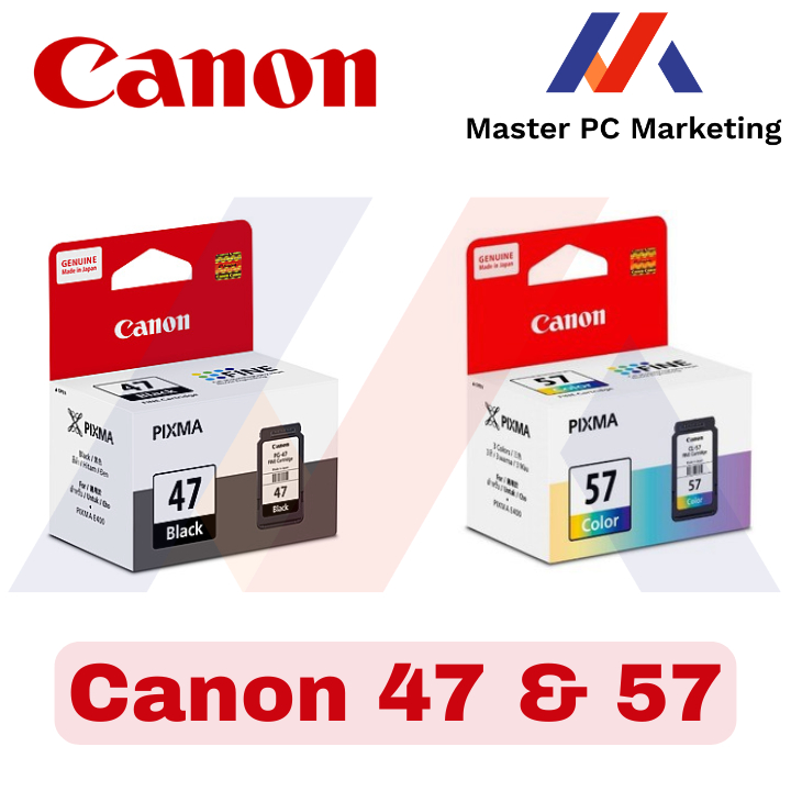Canon PG-47 & CL-57 Ink Cartridge | Shopee Philippines