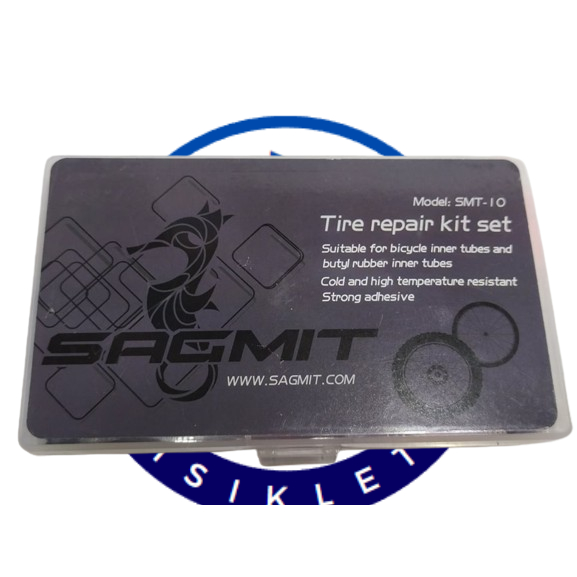 SAGMIT VULCANIZING PATCH REPAIR KIT TIRE TUBE VULCANIZE MOUNTAIN BIKE ...